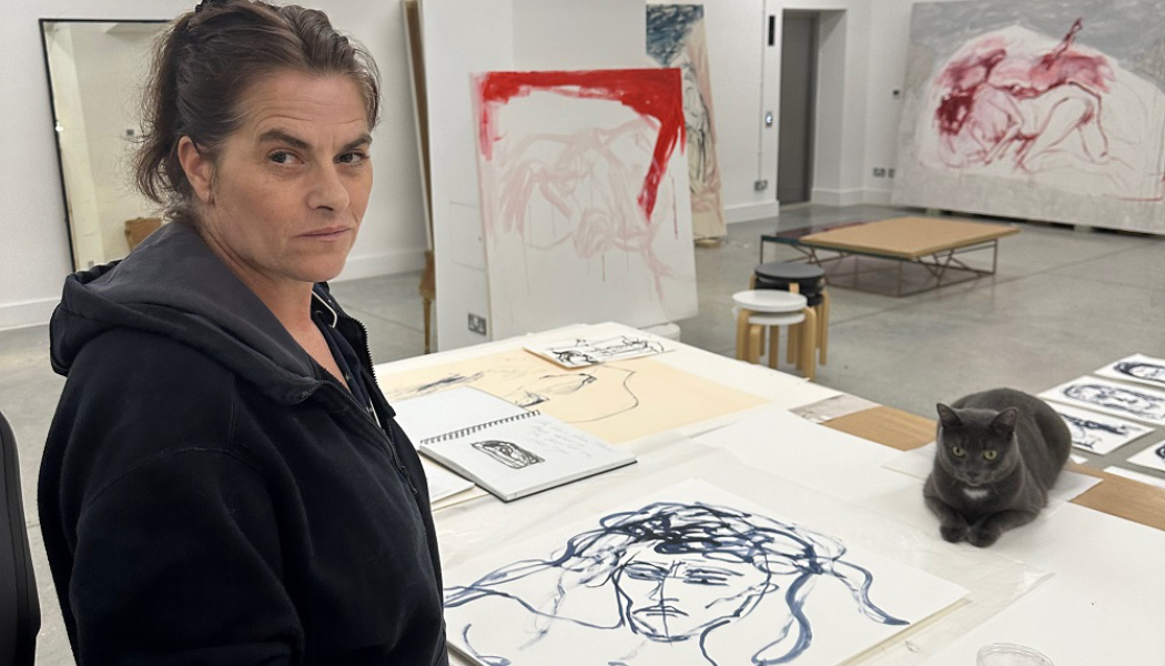 Tracy Emin commission added to the doors of the National Portrait Gallery